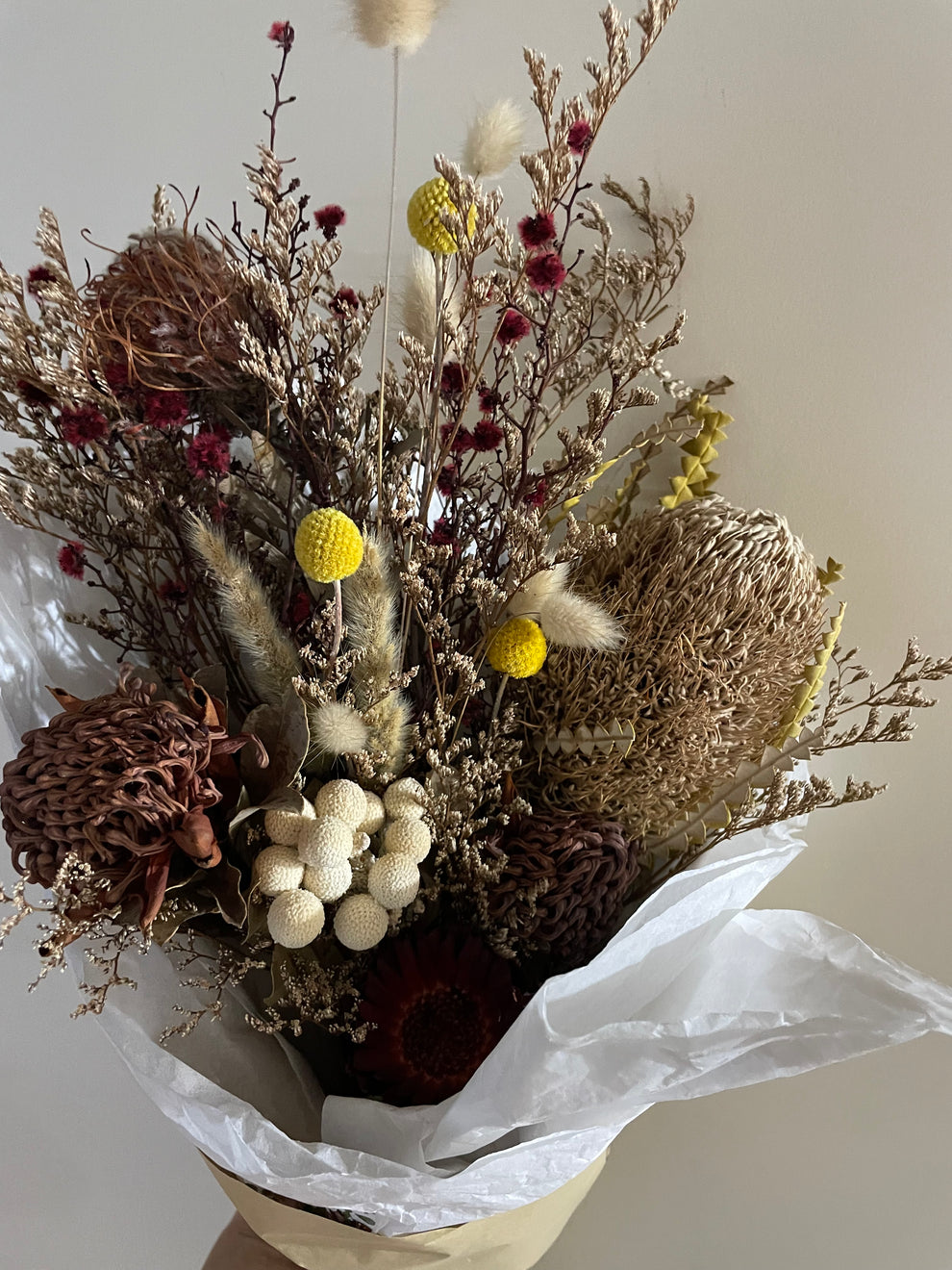 Native Bouquet – Dried and Preserved Blooms